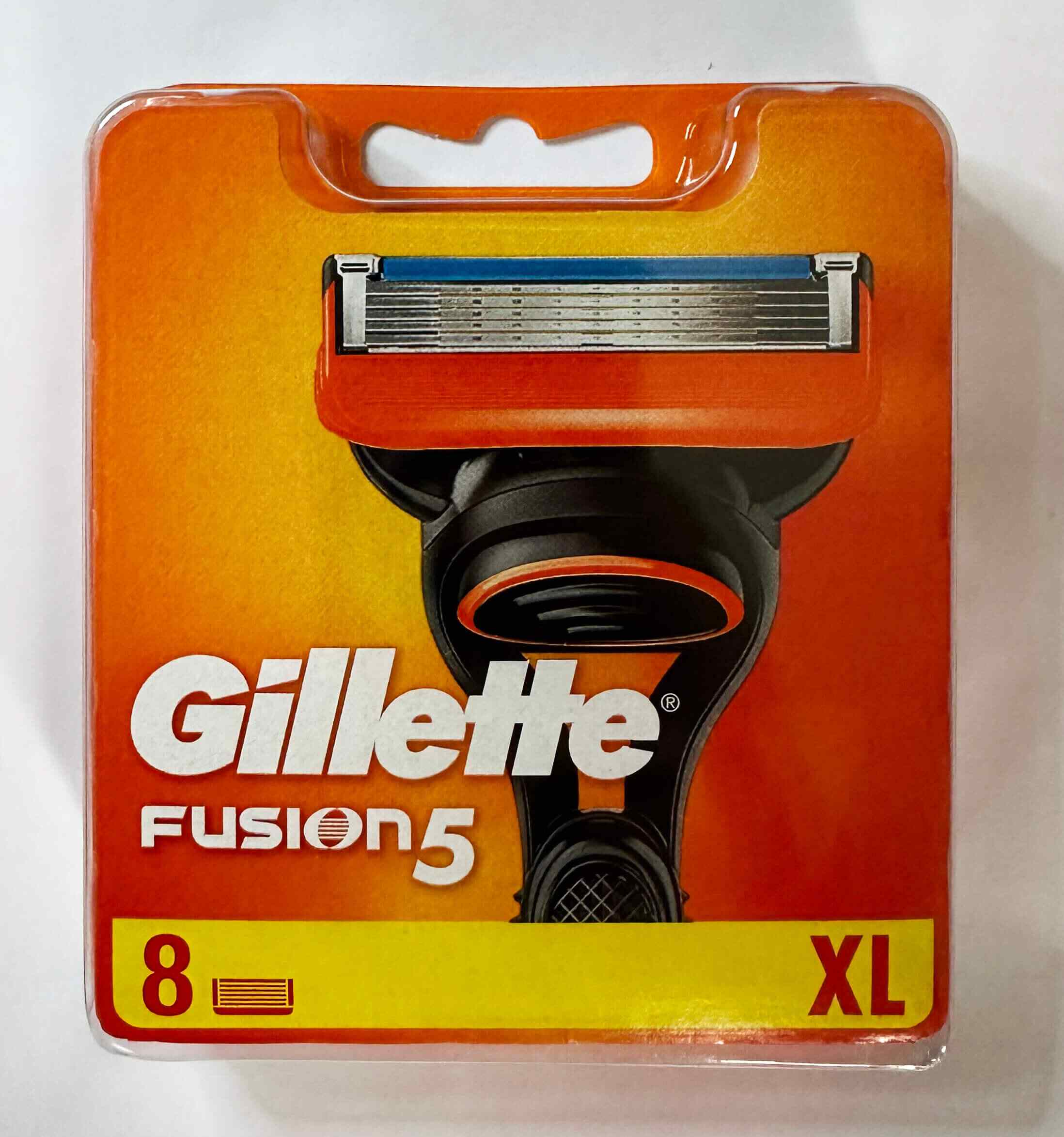 Gillette Fusion5 -terät, 8 kpl - Vaihtoterät.fi
